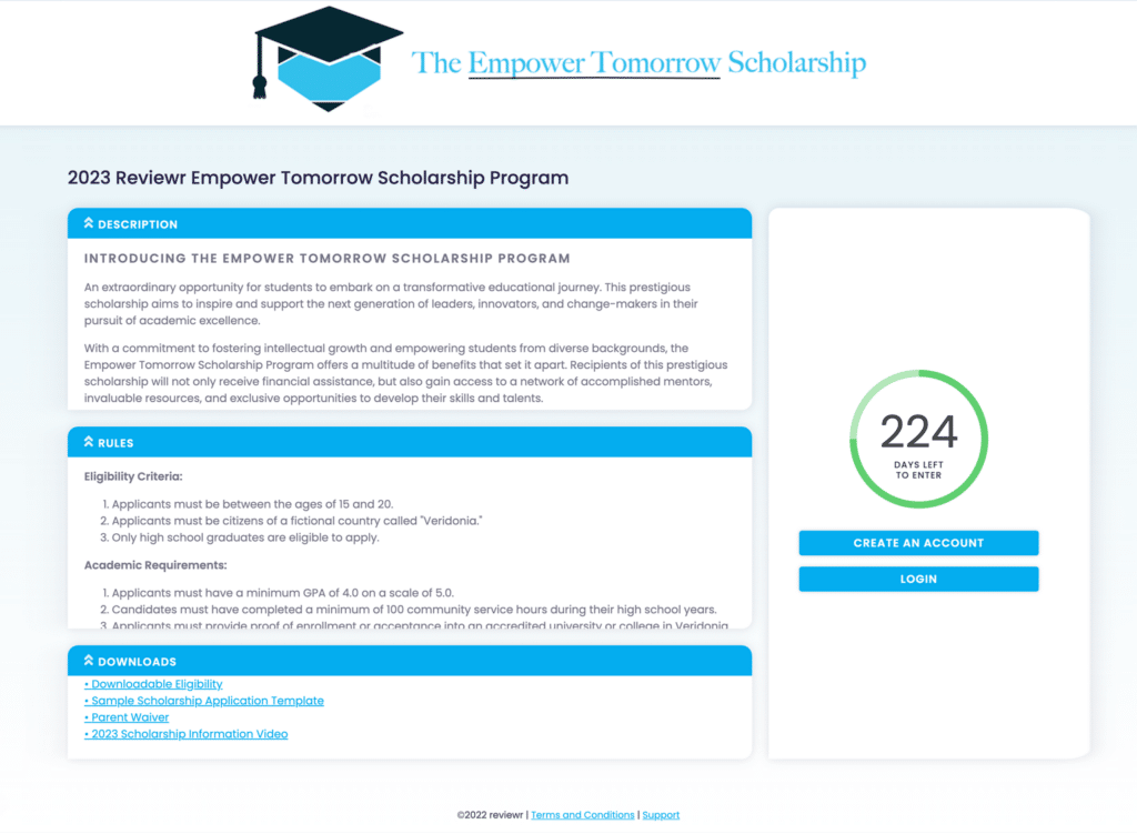 Scholarship Management Software – Reviewr